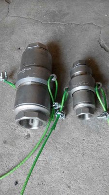 LPG Equipment LPG Breakaway Coupling With Thread Connection / Flange Connection