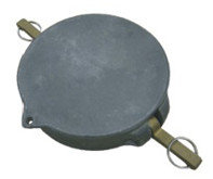 Custom 4 Inch Brass / Aluminum Dust Proof Cap for API Adapter