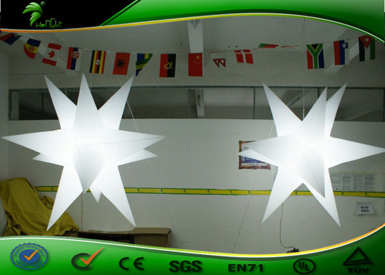 Wonderful Outdoor Inflatable Lighting Decoration Star Balloon For Theme Party