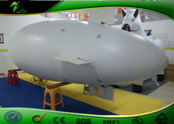 Custom Outside Waterproof Inflatable RC Blimp Helium Zeppelin With 6 Channel Remote Controller