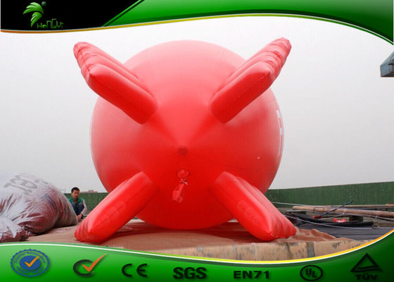 PVC 0.18mm Commercial Inflatable Blimp For Advertising Parade Balloon