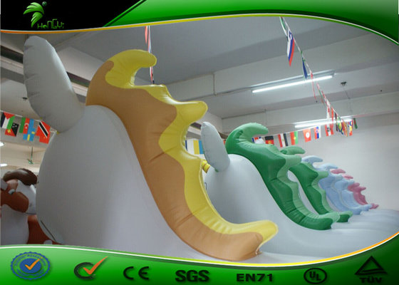 Stretchy Inflatable Cartoon Characters Unicorn Toys With 0.4mm Waterproof PVC