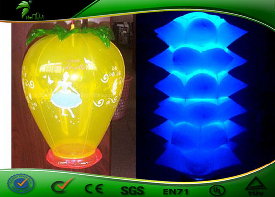 Oxford Cloth Inflatable Lighting Decoration Helium LED Balloons For Rent