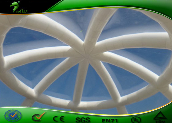Wind Resistant Inflatable Bubble Tent , Outdoor Camping Air Supported Structures Bubble