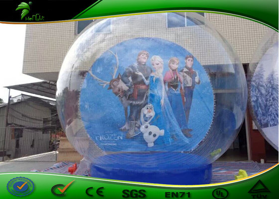 PVC Transparent Inflatable Advertising Balloons 2m Diameter For Festival