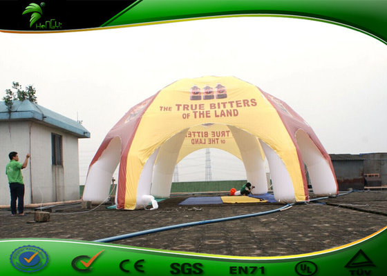 Large Dome Inflatable Air Tent Customized For Exhibition Advertising