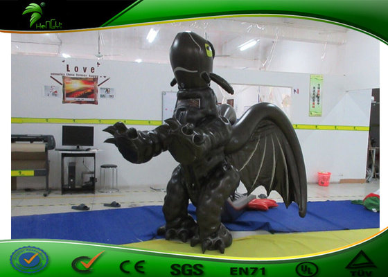 Toothless Dragon Inflatable Cartoon Characters For Sporting Events
