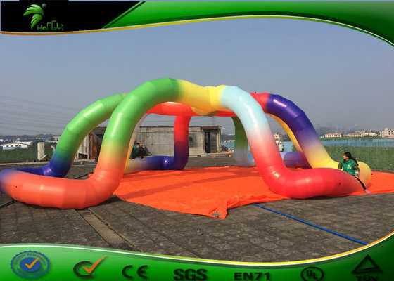 Air Sealed Commercial Inflatable Spider Tent Digital Printing For Trade Exhibition