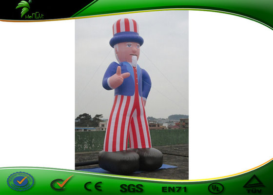 Big American Inflatable Figures Strong Durable PVC Inflatable Uncle