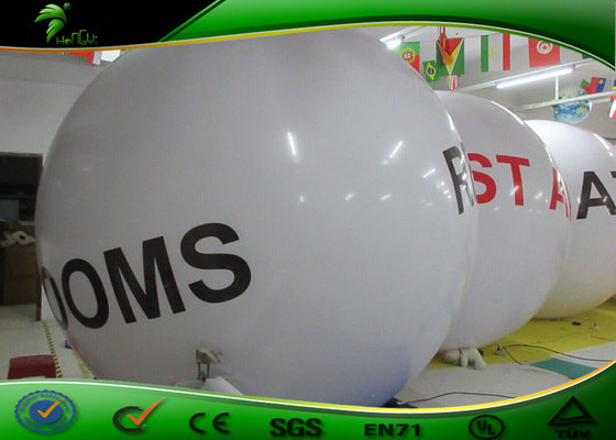 Colorful Changing Custom Inflatable LED Balloon Commercial For Birthday