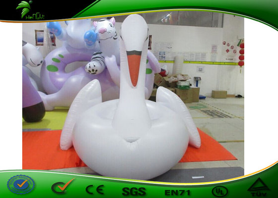 2m Custom Inflatable Water Toys , Eco - Friendly Inflatable Swan Float