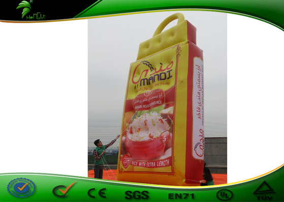 11m High Inflatable Advertising Models Inflatable Rice Bag Helium Balloon