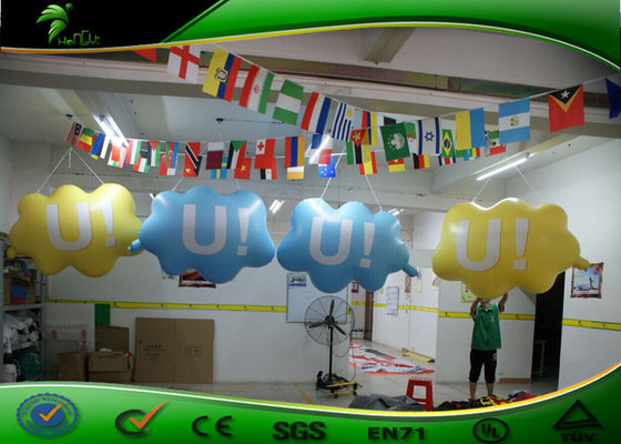 EN14960 Reusable Inflatable Cloud Balloon Interesting For Decoration
