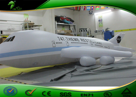 Light PVC 0.18 Inflatable Airplane Model Eco - Friendly Versatile