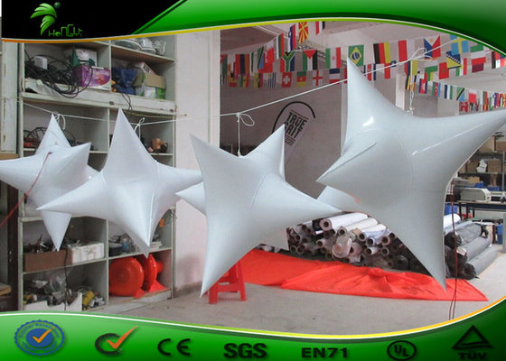 Cute Inflatable Lighting Decoration Color - Changing Inflatable Hanging Star Lights