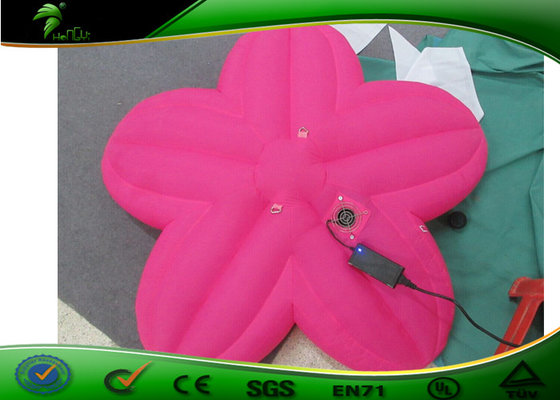 1m Red Flower Shapes Inflatable Balloon For Weddding Decoration
