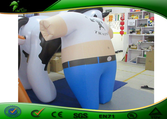 Interesting Walking Inflatable Suit Attractive With Double - Deck PVC