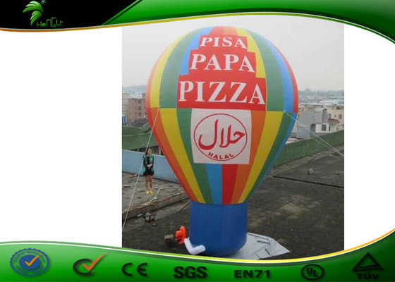 2mH Inflatable Advertising Balloons Bulb Ground ball For Display
