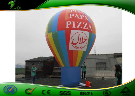 2mH Inflatable Advertising Balloons Bulb Ground ball For Display