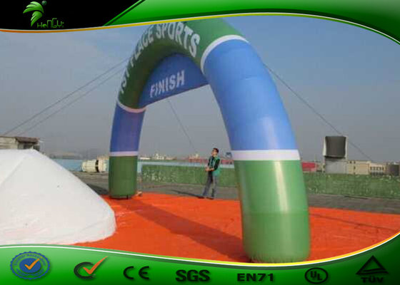 6mL Fireproof Inflatable Arches Oxford Cloth / Becautiful Inflatable Outdoor Entrance Arch
