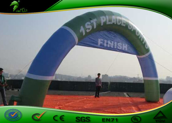 6mL Fireproof Inflatable Arches Oxford Cloth / Becautiful Inflatable Outdoor Entrance Arch