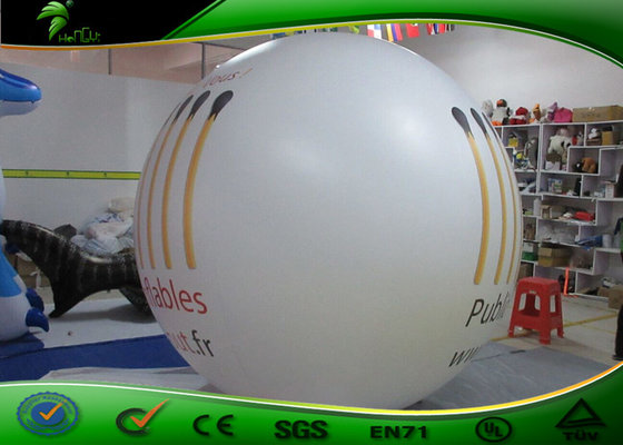 2m Dia Inflatable Floating Helium Inflatable Advertising Balloons Custom Printing