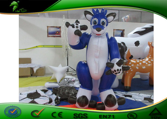 Inflatable Cartoon Characters , Double PVC Layers Inflatable Dragon Costume For Kids