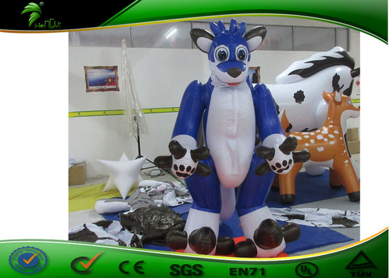 Giant Inflatable Dog Costume / Kids Inflatable Animal Suit For Amusement