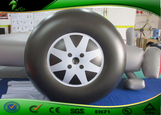 Inflatable Advertising Products 5M Inflatable Trailer / Tire  Helium Floating Balloon