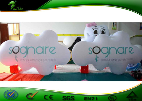 Large Helium PVC Inflatable Advertising Balloons With Logo Printing