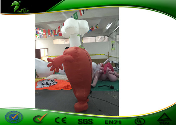 Advertising Inflatable Costume Moving Pepper Suit For Promotion