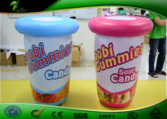 Blue Inflatable Cans Inflatable Advertising Balloons Pink Inflatable Bottle