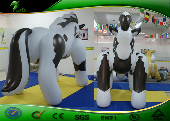 Beautiful PVC Large Inflatable Horse Durable Attractive Versatile