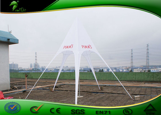 Waterproof White Outdoor Star Shaped Tent For Advertising Show
