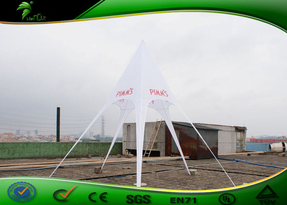 Waterproof White Outdoor Star Shaped Tent For Advertising Show