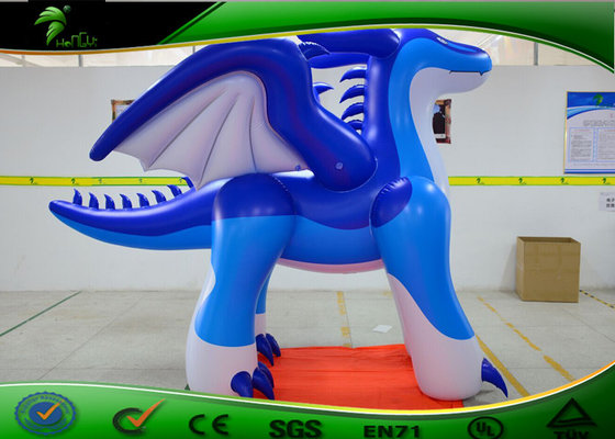 Flying Inflatable Dragon Pool Toy Inflatable Blue Dragon EN14960