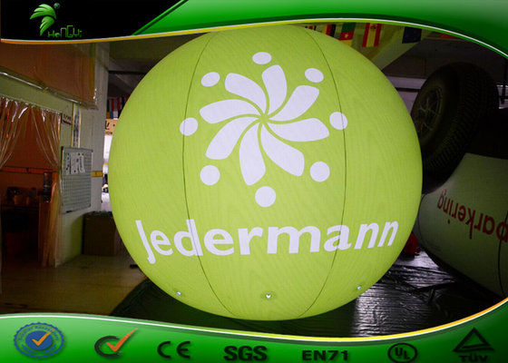 Custom Print Giant Advertising Inflatable Led Lighting Balloon For Decoration