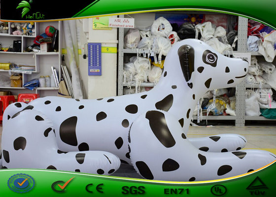 Beautiful Customised Spotty Inflatable Dog , Inflatable Toy ASTM