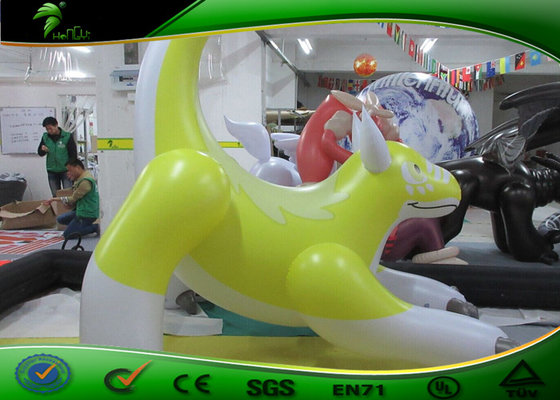 Rest Inflatable Cartoon Characters / Large PVC Inflatable Toys For Kids