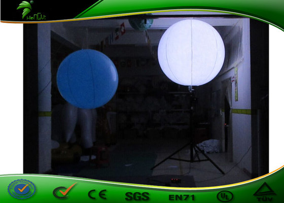 Customized Inflatable Stand Light Balloon With Adjustable Steel Tripod For Party