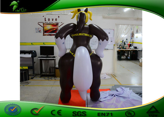 Professional Customized Inflatable Sexy Girl , Inflatble Cartoon Girl