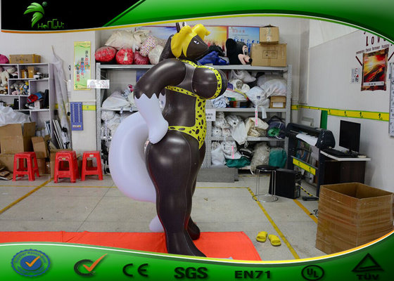 Professional Customized Inflatable Sexy Girl , Inflatble Cartoon Girl