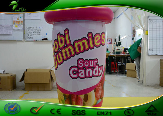 Giant Candy Inflatable Advertising Balloons Inflatable Replica Bottle