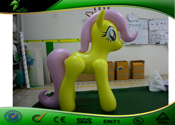 Custom Inflatable Cartoon / Inflatable Foal Advertising Decoration For Children Toys