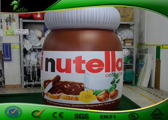 Giant Customized Inflatable Advertising Bottle , Inflatable Coffee Cans For Promotion And Advertising