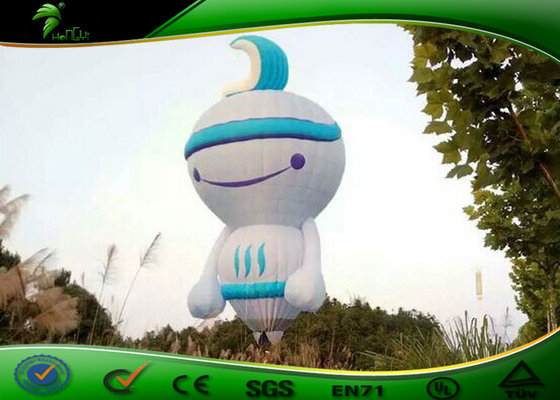 Custom Inflatable Advertising Flying Cartoon Helium Balloon With Printed Logo For Evert