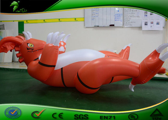 Advertising Inflatable Dragon Yellow Cartoon / Animal / Model  Dragon