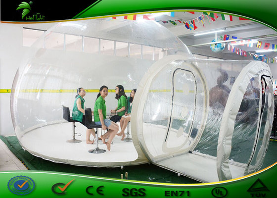 Inflatable Yard Tent , 6m Inflatable Outdoor Camping Clear Tent For Events