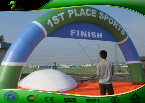 Customized Advertising Inflatable Start Finish Arch For Sport Events Oxford Cloth