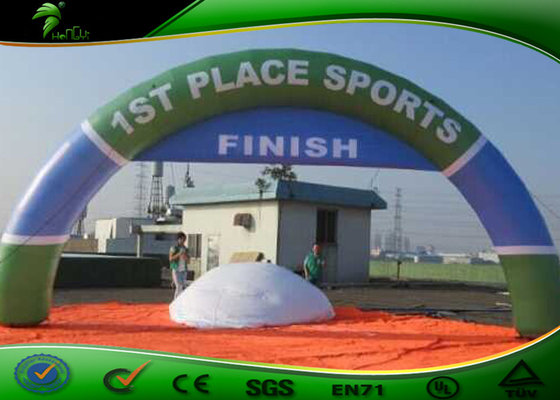 Customized Advertising Inflatable Start Finish Arch For Sport Events Oxford Cloth